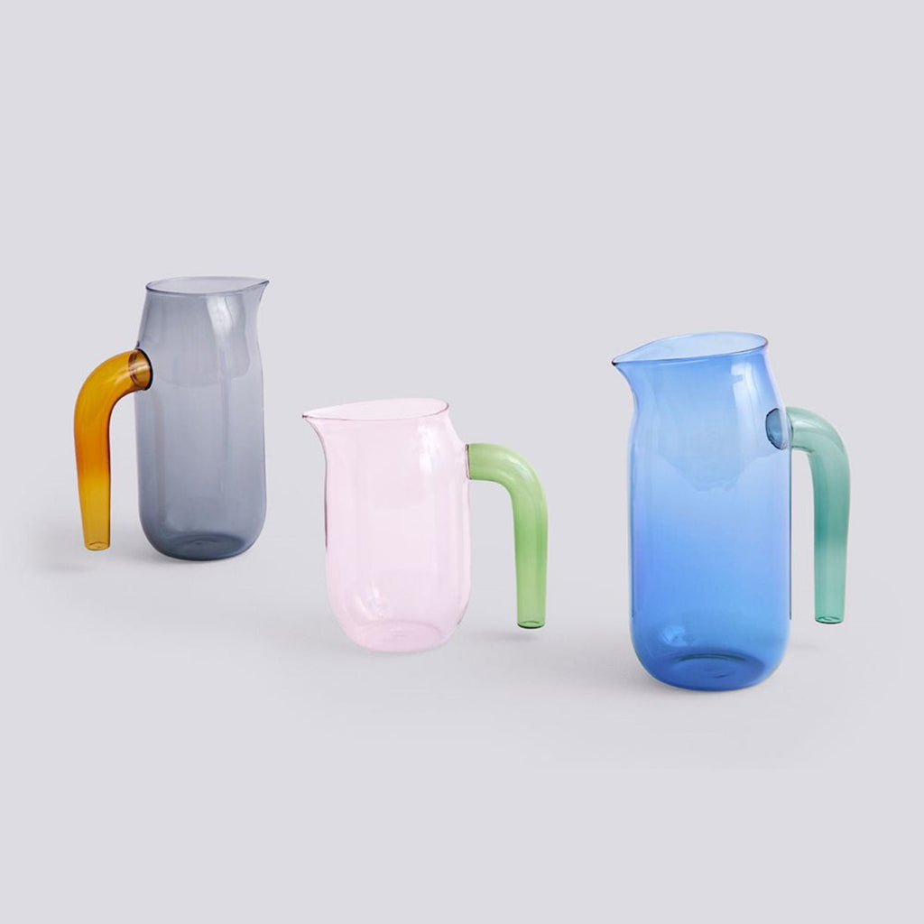 Coloured Glass Jug by HAY | Kitchen & Dining | Insidestore London